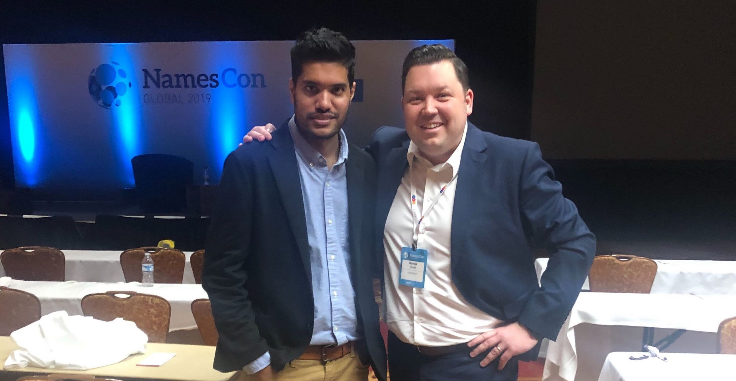 Dotkeeper meets: Haseeb Tariq at NamesCon in Las Vegas 2019 - Dotkeeper